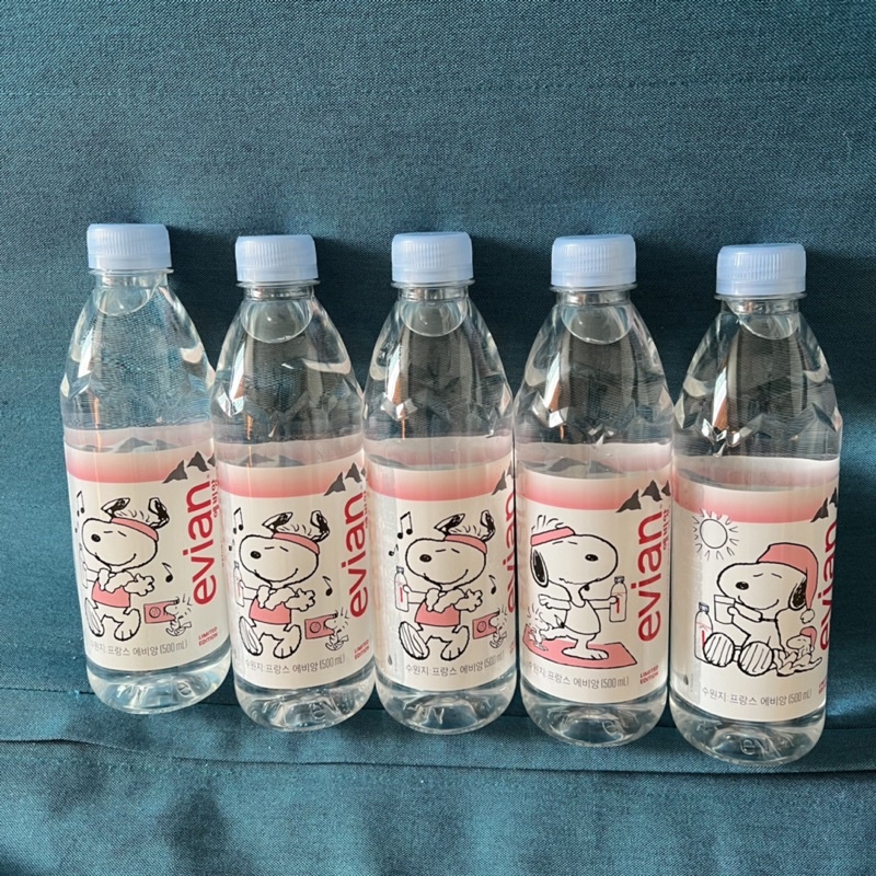 500ml Snoopy Limited Edition Evian Natural Mineral Water | Shopee Malaysia