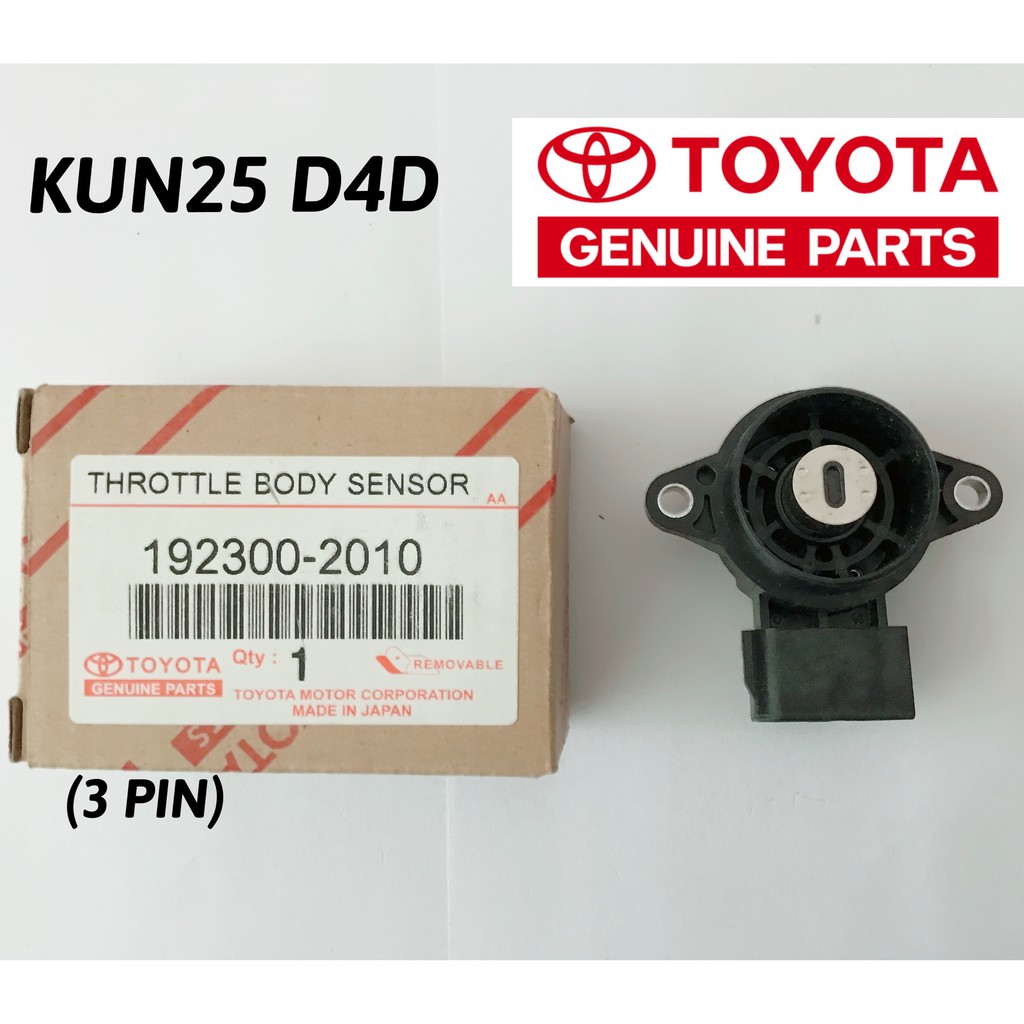TOYOTA HILUX KUN25 D4D - ORIGINAL THROTTLE BODY SENSOR (NEW) | Shopee ...