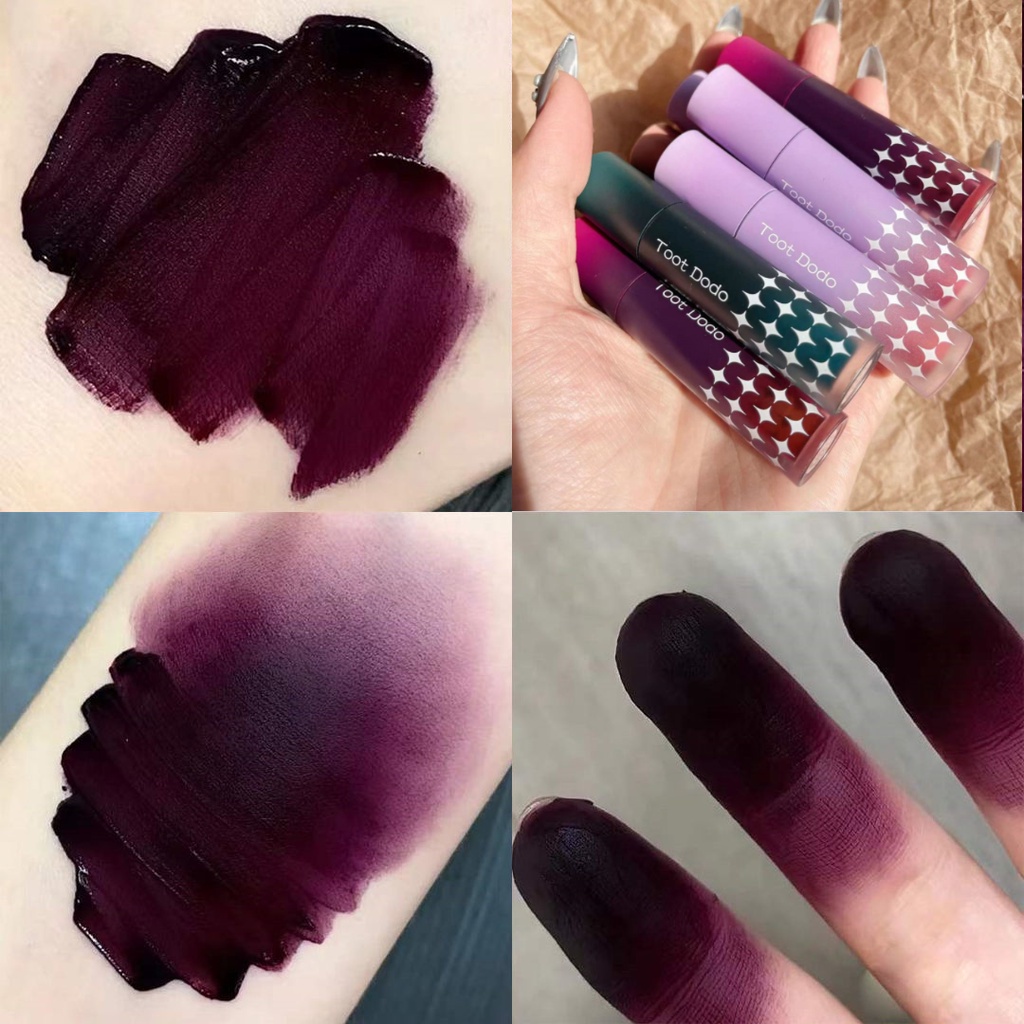 Toot Dodo Star Kaleidoscope Lip Glaze Matte Waterproof Lipstick Lip Mud ...