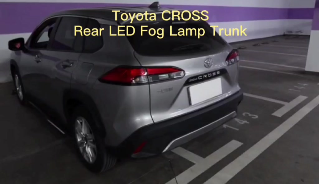Toyota Corolla Cross LED Rear Fog Lamp DRL Trunk Lights For Driving ...