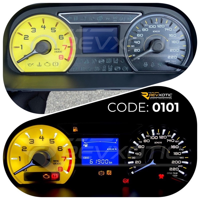 Papan Panel Meter Custom Perodua MYVI GEN-3 GEN3 MG3 | Shopee Malaysia