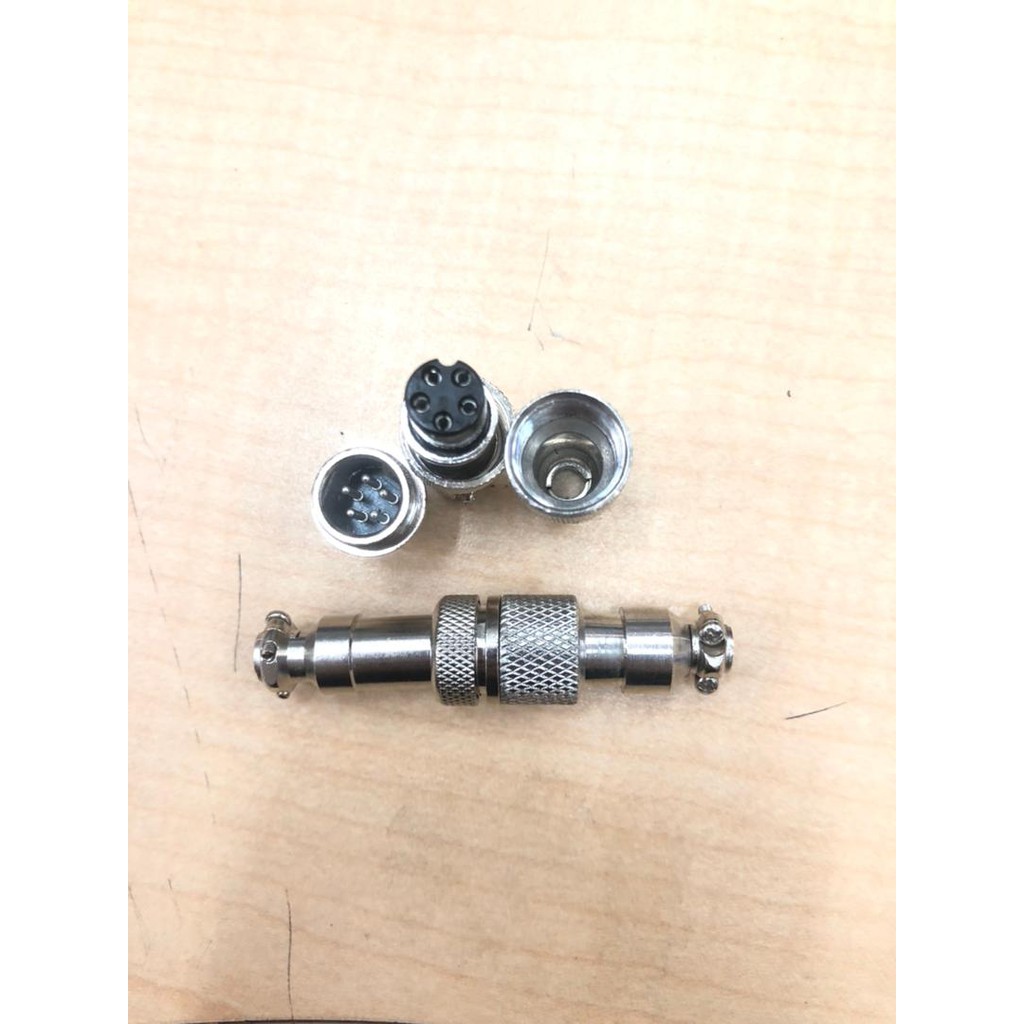 Aviation Plug 12mm 5-Core Socket Aviation Plug 1set Male&Female ...