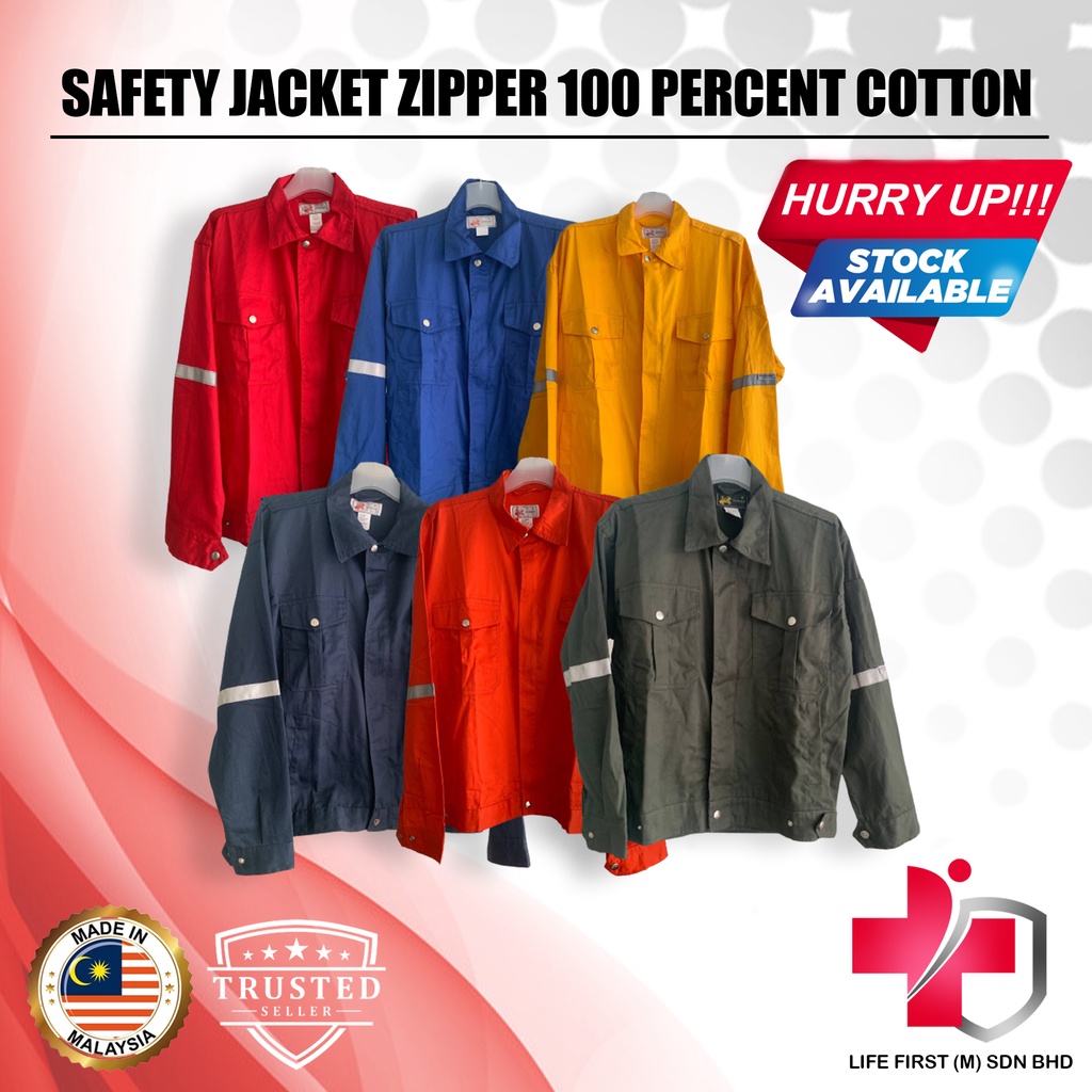 Safety Jacket Arrowman 100% Preshrunk Cotton | Shopee Malaysia