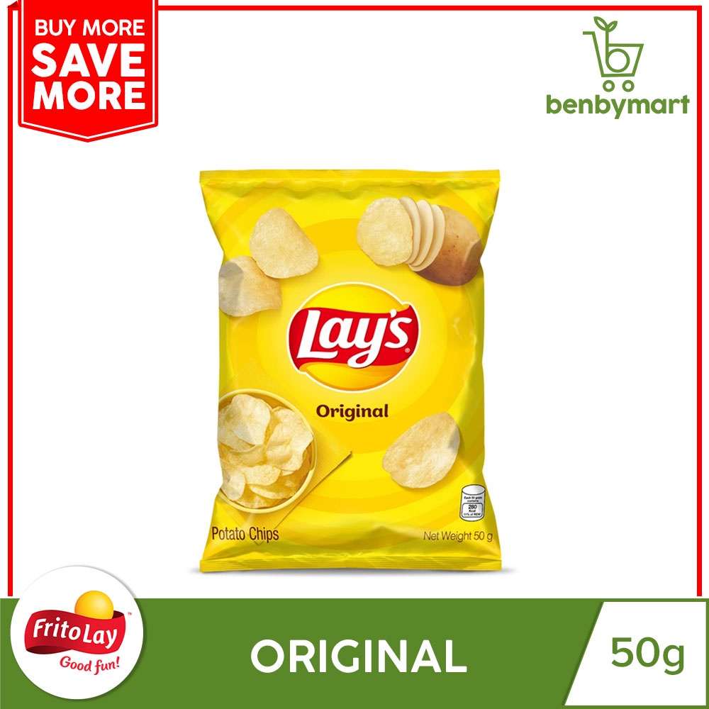 Lays Classic Salt 50g | Shopee Malaysia
