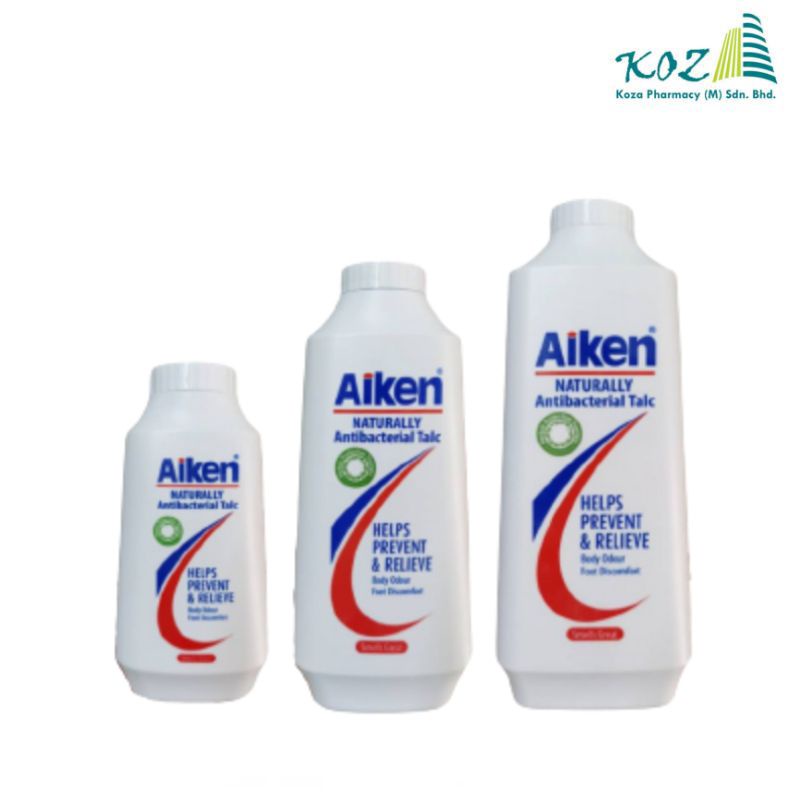[READYSTOCK] AIKEN ANTI BACTERIAL TALCUM - BEDAK TALKUM ANTI BAKTERIA ...