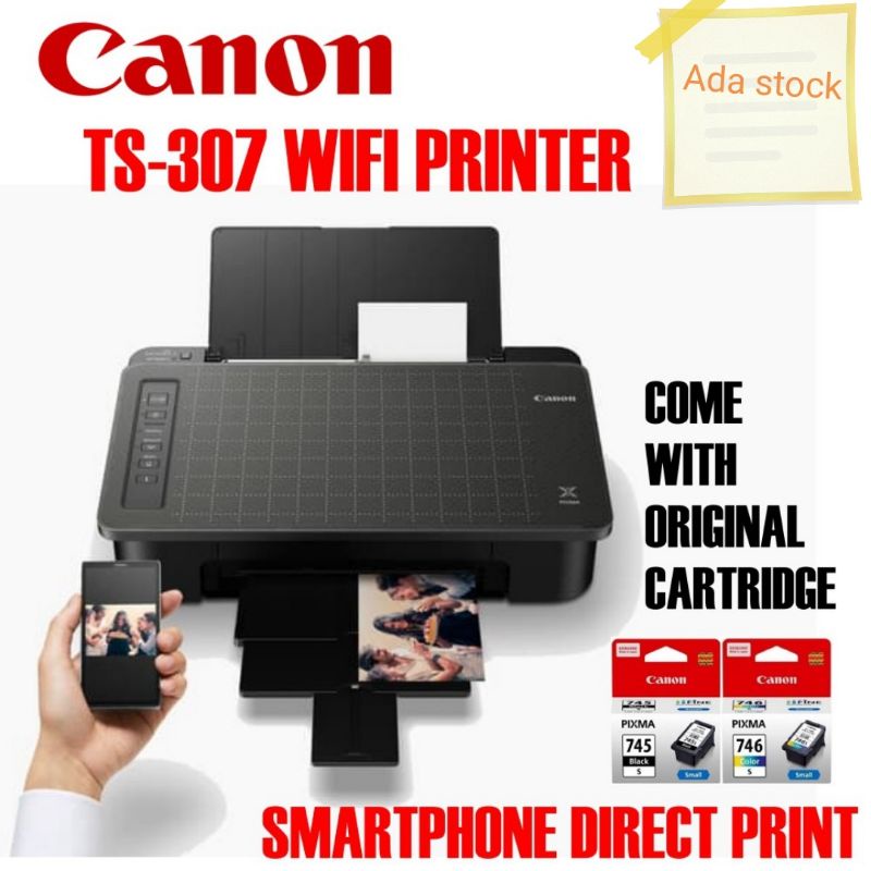 Canon Wireless TS-307 Single function printer | Shopee Malaysia