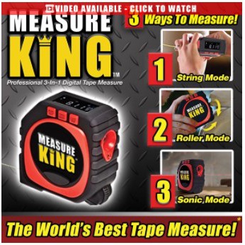 Measure King 3-in-1 Digital Tape Measure | Shopee Malaysia