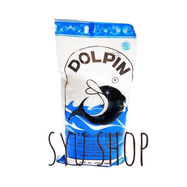 Dolphin dolpin table salt 500 gr | Shopee Malaysia