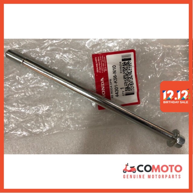 Honda RS150 Front Axle Wheel Shaft 100% Original Honda Genuine Parts ...