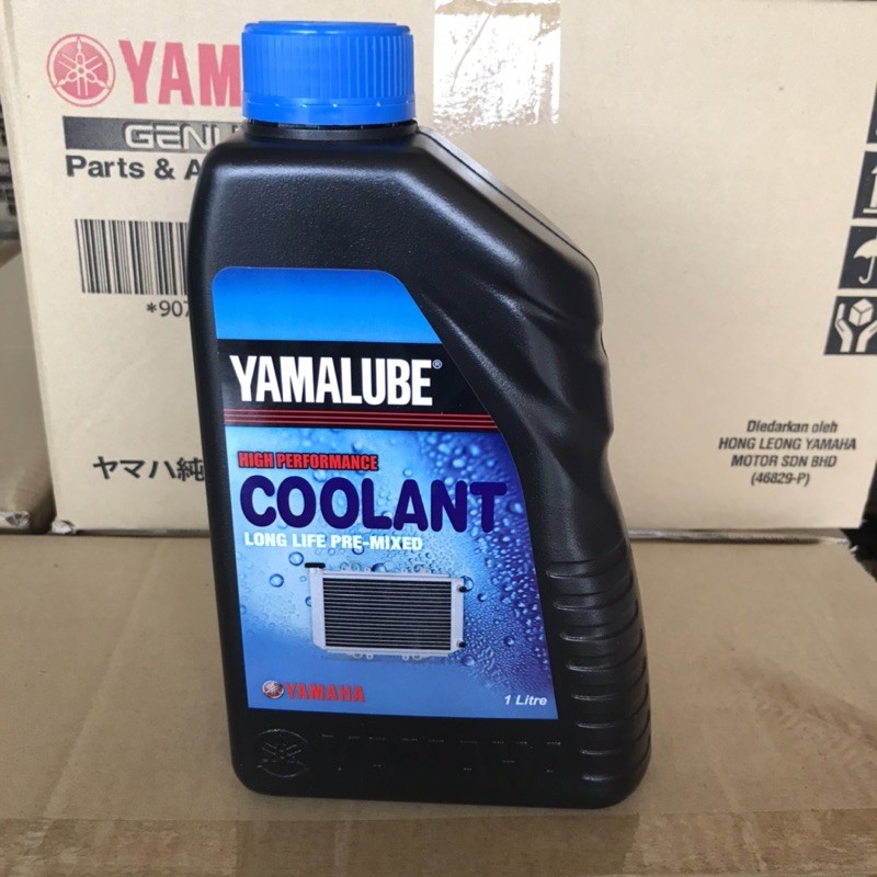 YAMALUBE COOLANT 100% ORIGINAL 1 LITER PRE-MIXED LONG LIFE PENYEJUK ...