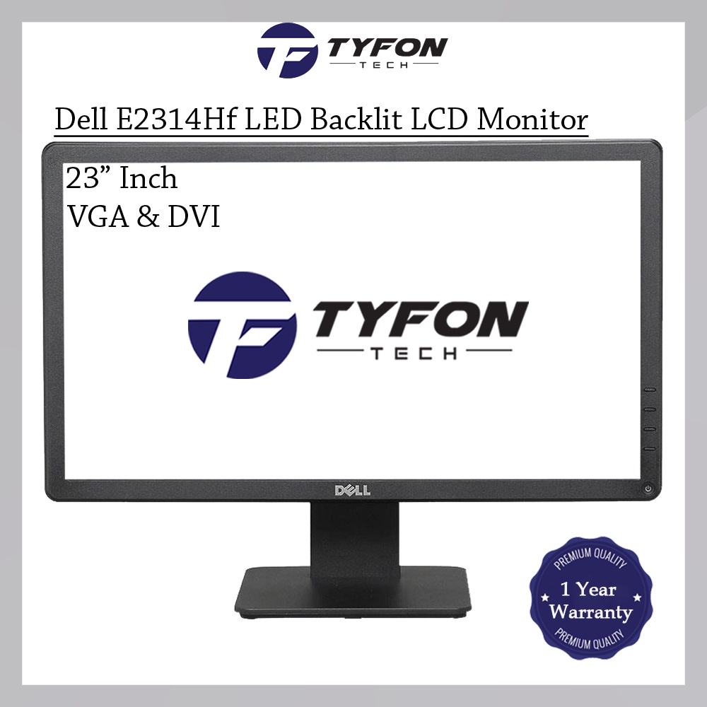 Dell 23" Inch Widescreen Full HD LED Backlit LCD Monitor E2314Hf ...