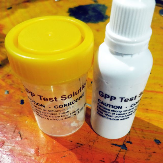 GPP TEST SOLUTION (FOR GOLD TEST) | Shopee Malaysia