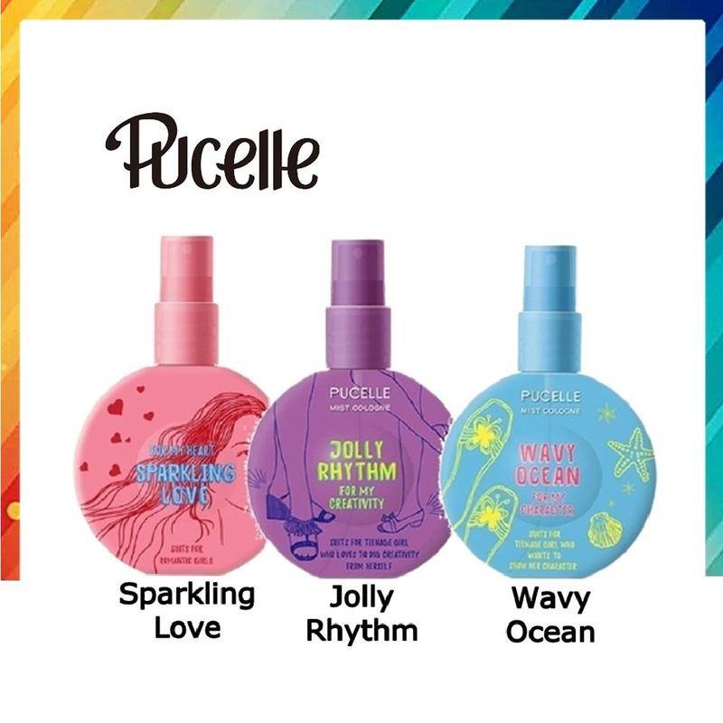 PUCELLE Mist Cologne Perfume Spray 150ml Wavy Ocean Sparkling Love ...