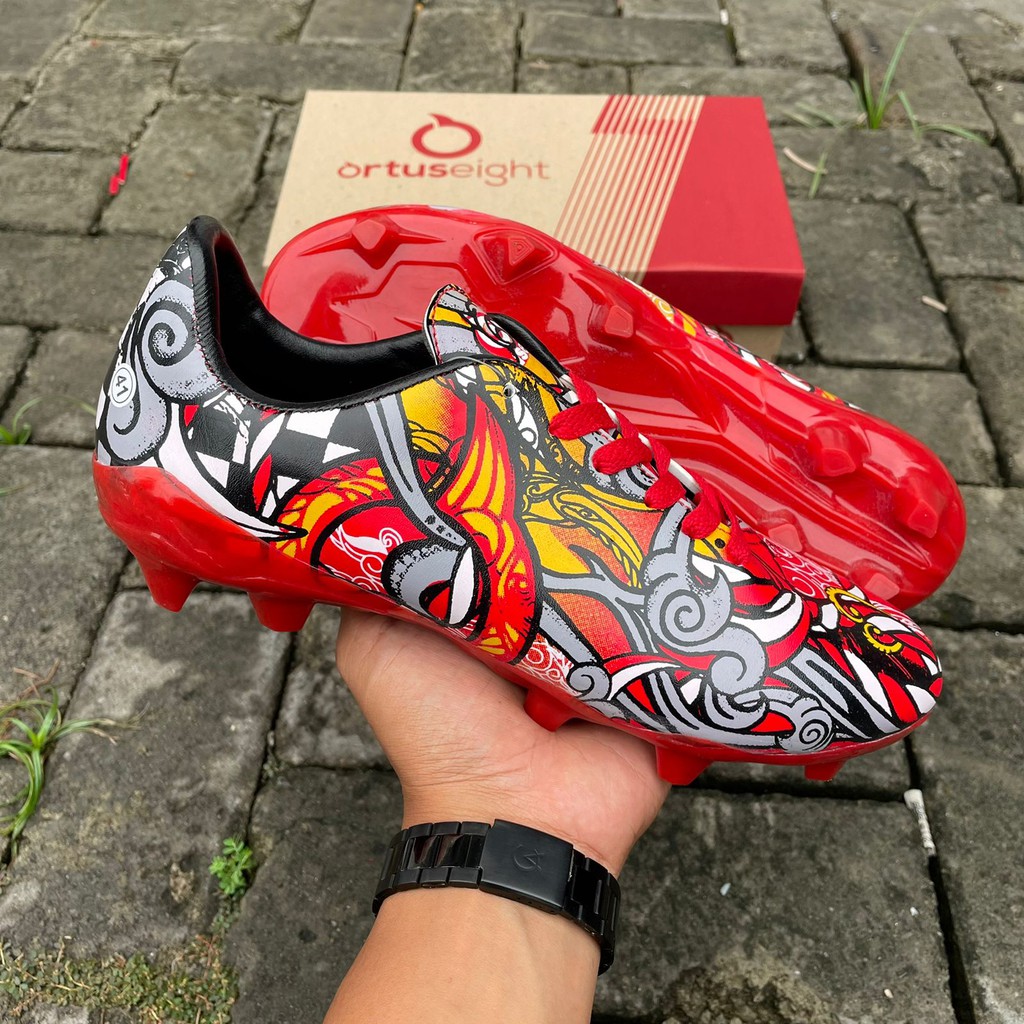MERAH Ortuseight Catalyst Bima Soccer Football Shoes Ortus Football ...