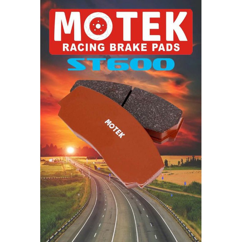 MOTEK RACING Performance Brake Pad ST600 BMW Audi Benz VW Honda GTR ...