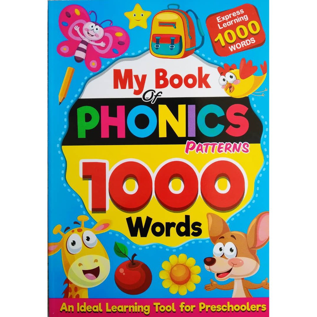 Mind To Mind My Book of Phonics Patterns 1000 Words | Shopee Malaysia