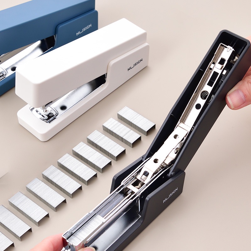 INS Portable Morandi Colour Minimalist Style Mini Stapler Set (Staples ...