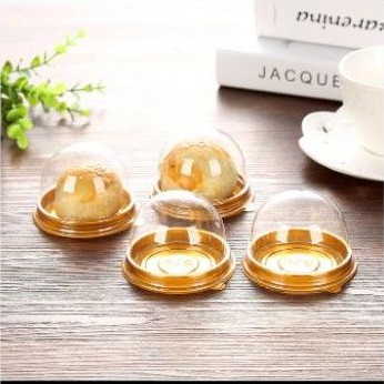 50 round mica boxes/cake boxes/nastar boxes/moon boxes/cake boxes ...