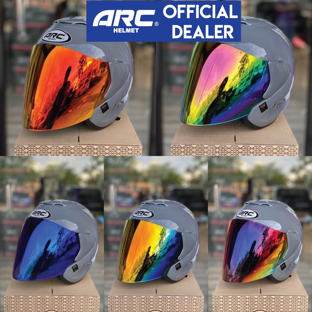VISOR ARC Ritz ORIGINAL 💯 VISOR SAHAJA TIDAK TERMASUK HELMET ...