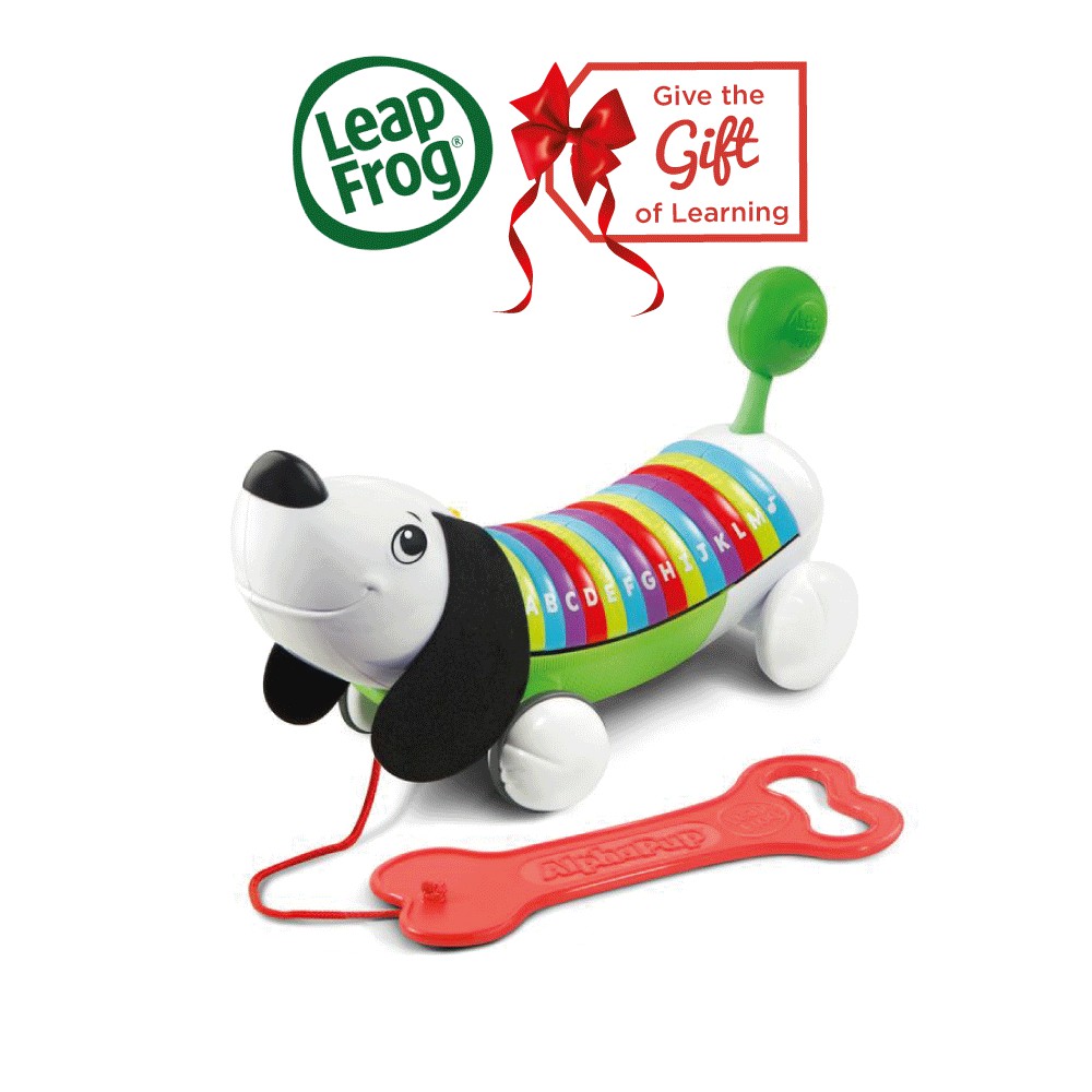 LeapFrog Alphapup - Green & Pink Baby Toy Learn A to Z ABC Song ...