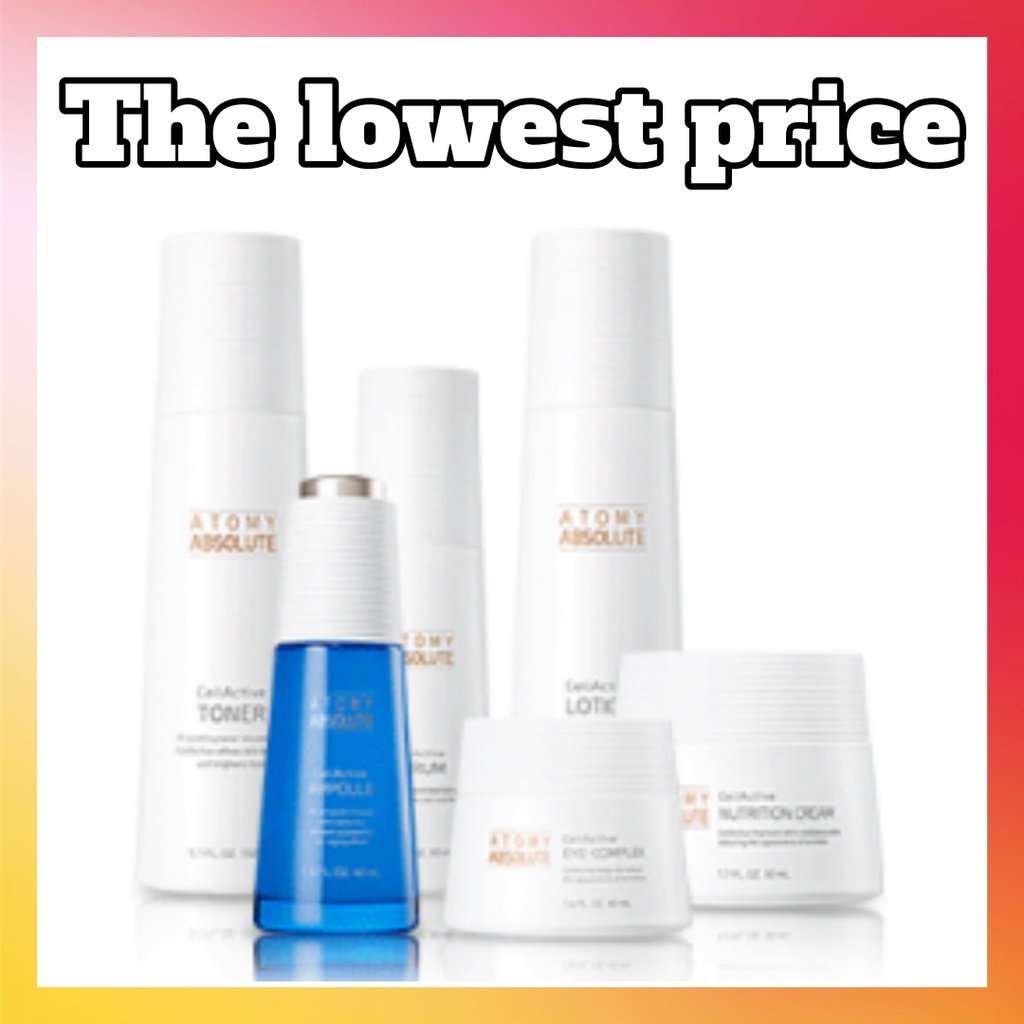 [Atomy] Absolute CellActive Skincare 6type set | Shopee Malaysia