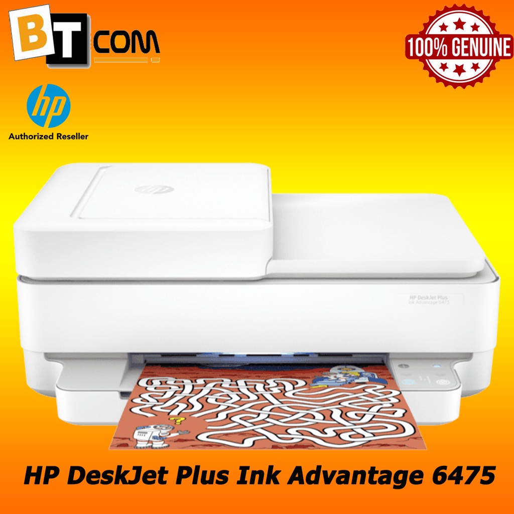 HP DeskJet Plus Ink Advantage 6475 All-in-One Printer 5SD78B | Shopee ...