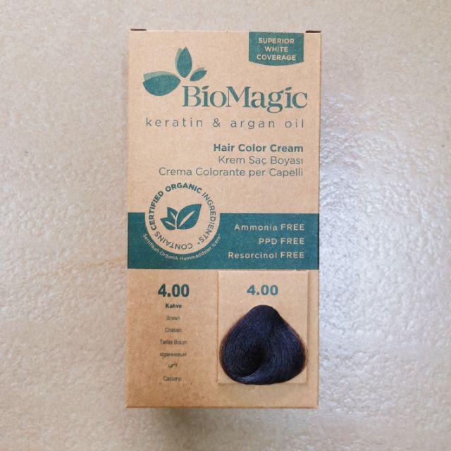 Biomagic Hair Color Cream Brown/Dark Brown/Bitter/Chocolate Brown/Dark ...