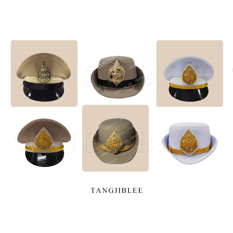 Khaki Sing Hat White Lion | Shopee Malaysia