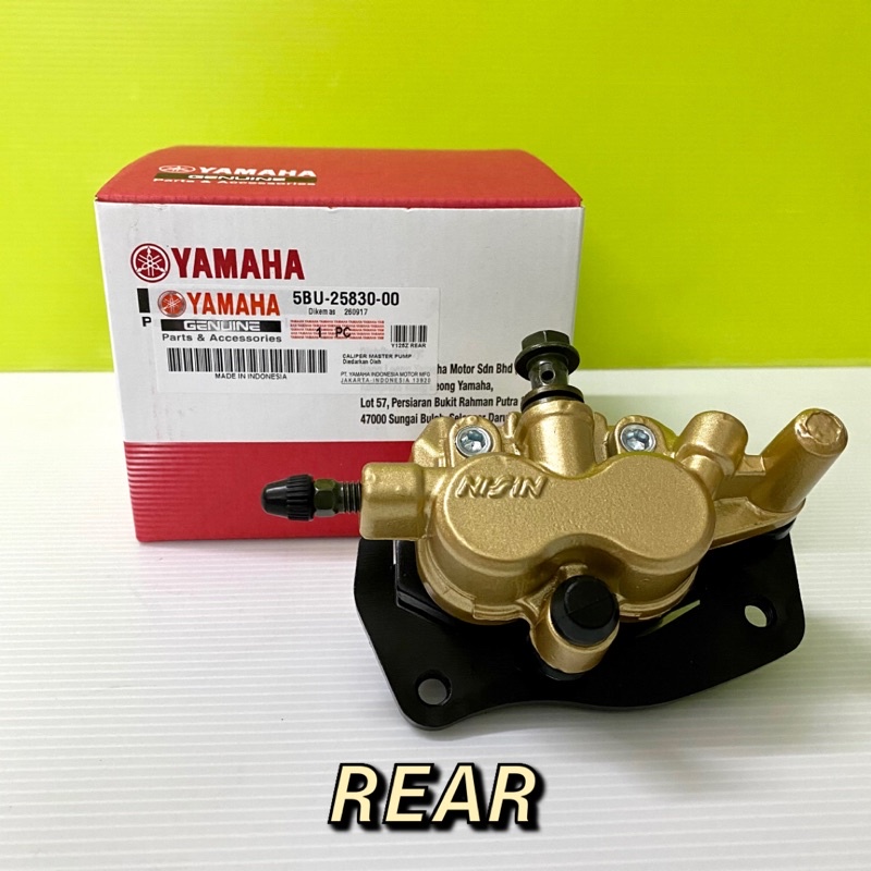COP NISSIN Y125Z/ Y125ZR/ LC135 5S 5BU 5XK FRONT & REAR CALIPER DEPAN BELAKANG/ DISC BRAKE PUMP ...