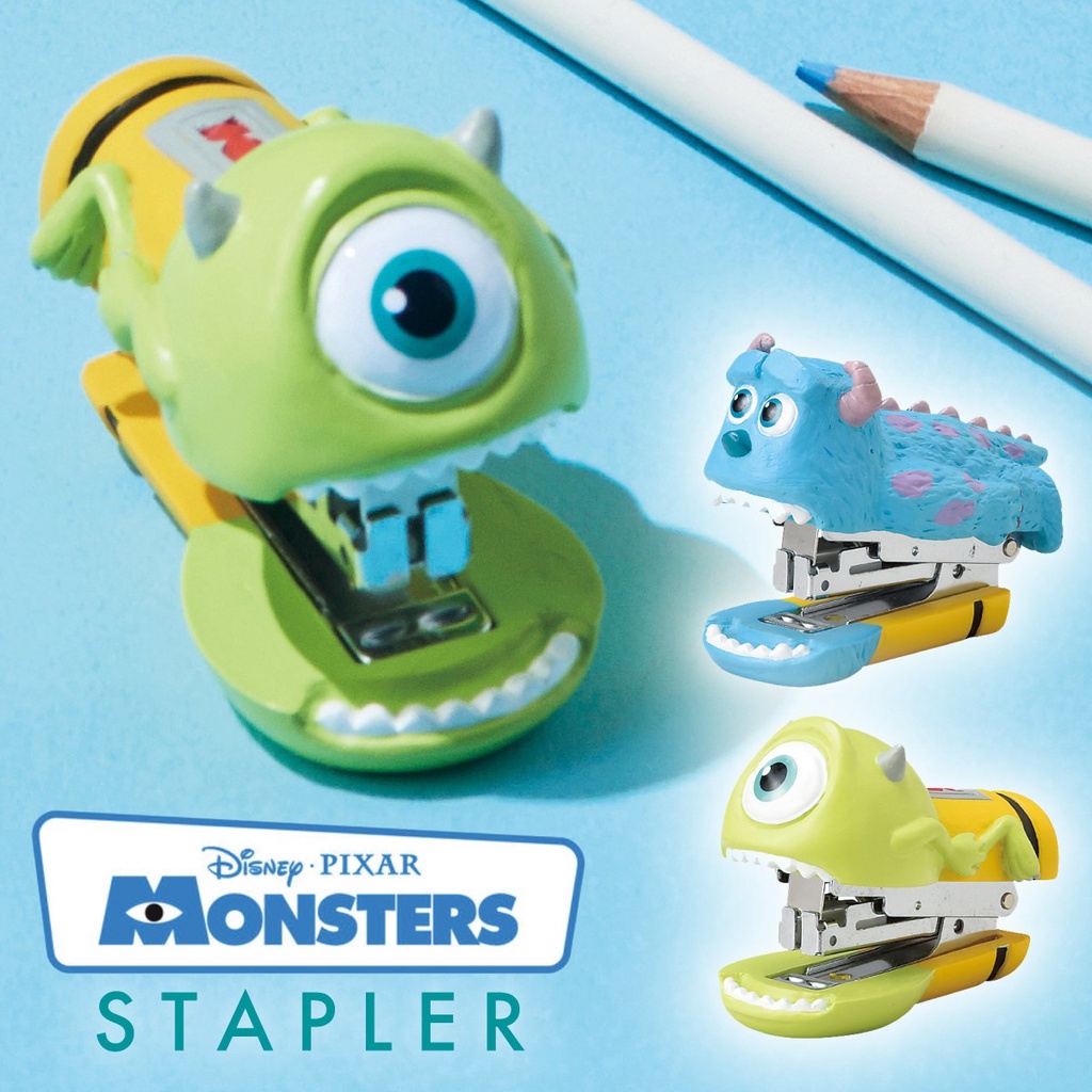 Japan Disney Monsters University Styling Stapler Fur Monster Big Eye ...