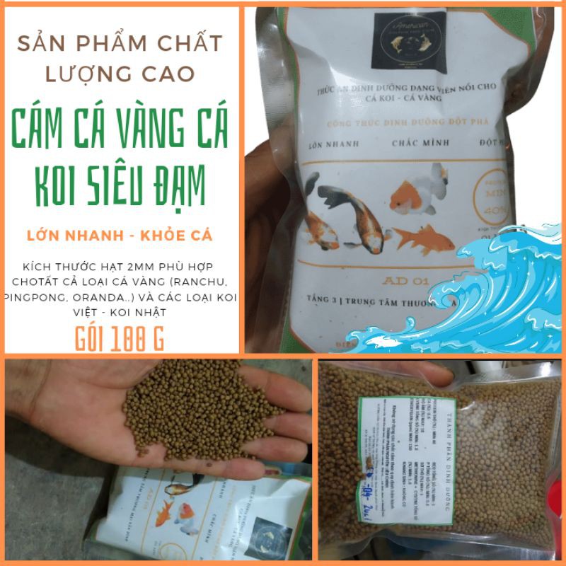 150g bag of Goldfish Bran - Koi fish super protein 2mm granules ...