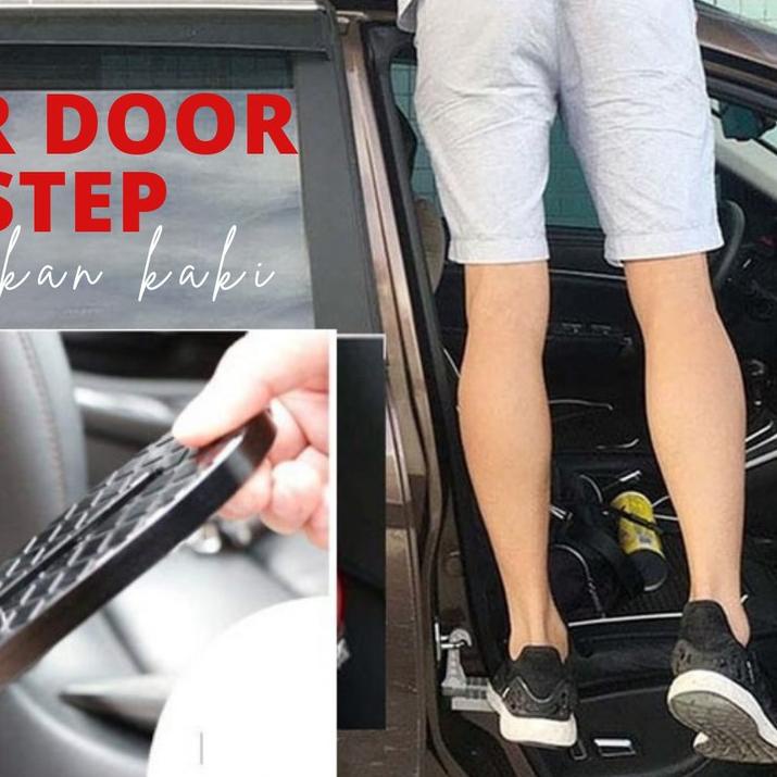 Universal Rooftop Car Door Stepper / Car Door Stepper Step Hooked ...