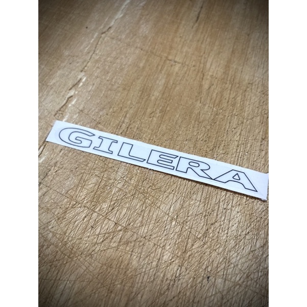 Gilera windshield white sticker replacement | Shopee Malaysia
