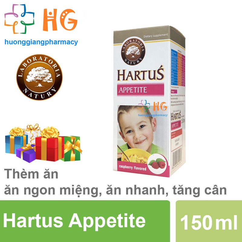 Hartus Appetite, Delicious Food Syrup for Babies, Improves Anorexia ...