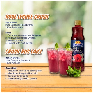 Sunquick Rose Lychee Mix Jumbo (700ml) | Shopee Malaysia
