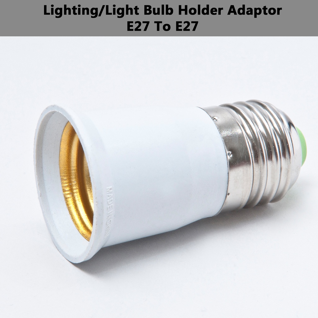 3H [B22 To E27/E27 to E27/G24 PLC to E27/E27 to E40] Lamp Holder Socket Converter Adaptor ...