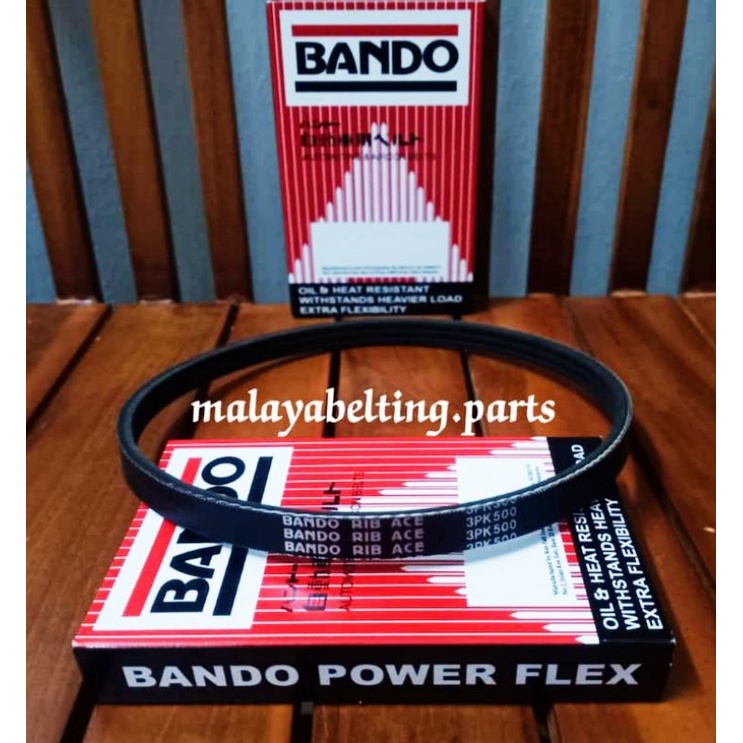 DAIHATSU L9 JBDET ( 3PK500 ) FAN BELT BANDO / ORIGINAL BANDO ( MADE IN ...