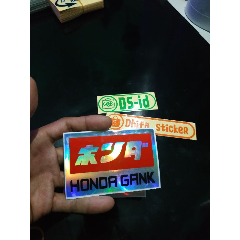 Honda GANK cutting sticker 7cm box | Shopee Malaysia