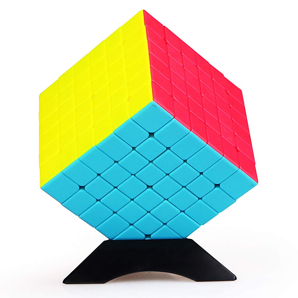 Stickerless 6x6 Speed Cube, Smooth Magic Cube 6x6x6, Professional ...