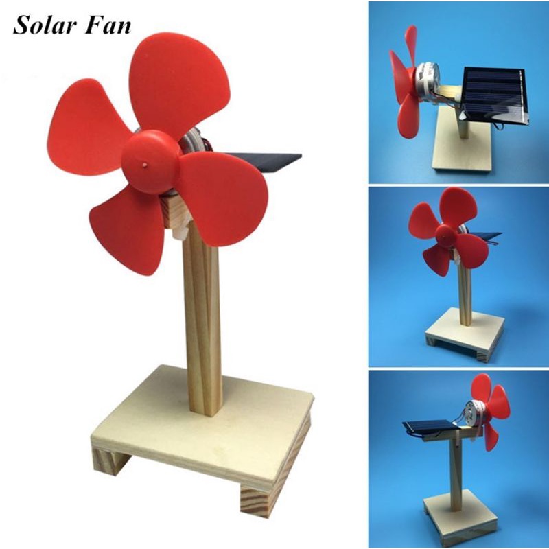 [Projek RBT] KIPAS SOLAR Electric Solar Fan RBT STEM DIY | Shopee Malaysia