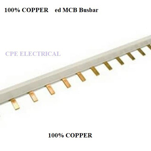 63A 1 Pole Copper Pin Prong Type MCB INSULATED Busbar | Shopee Malaysia
