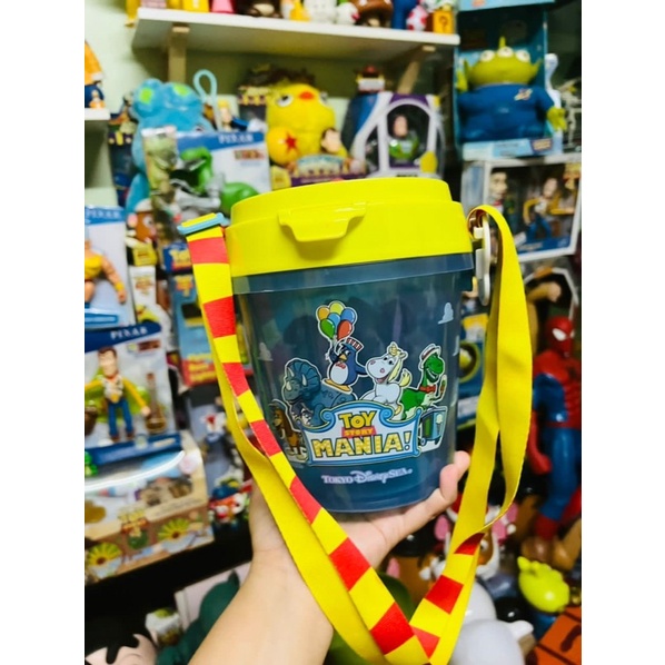 Toy story mania popcorn bucket storage disney pixar | Shopee Malaysia