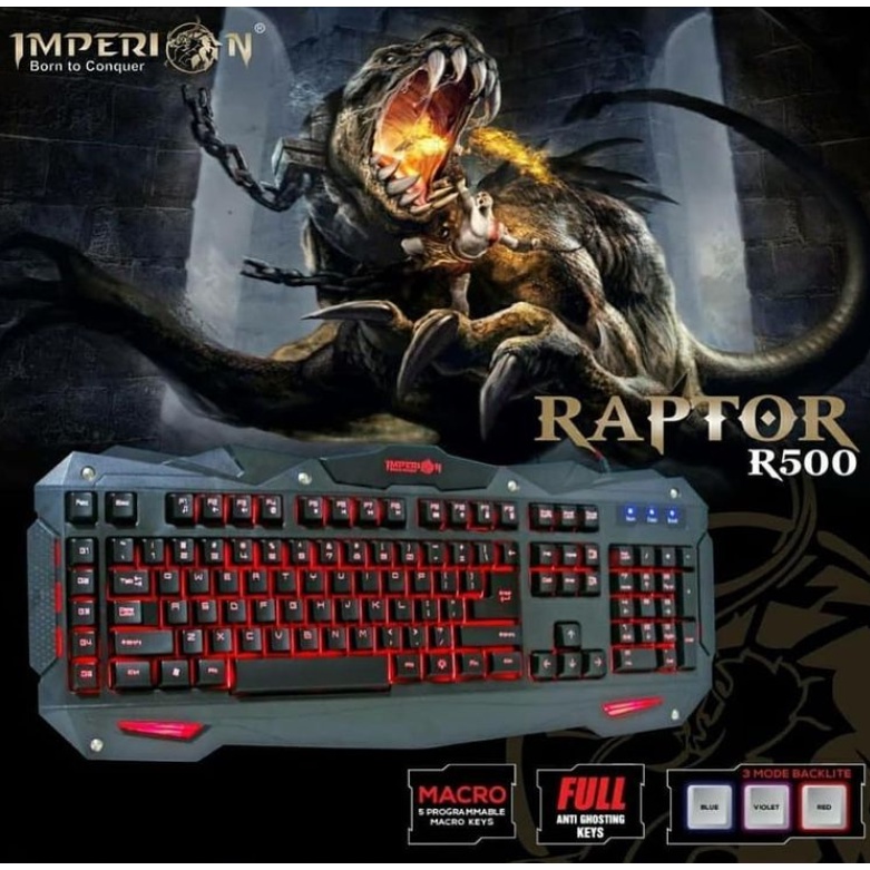 Imperion Raptor KG-R500 Gaming Keyboard | Shopee Malaysia