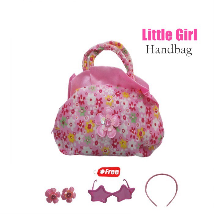 BB-Children Small Bag Little Girl Handbag Bag With Hair Ring | Shopee ...
