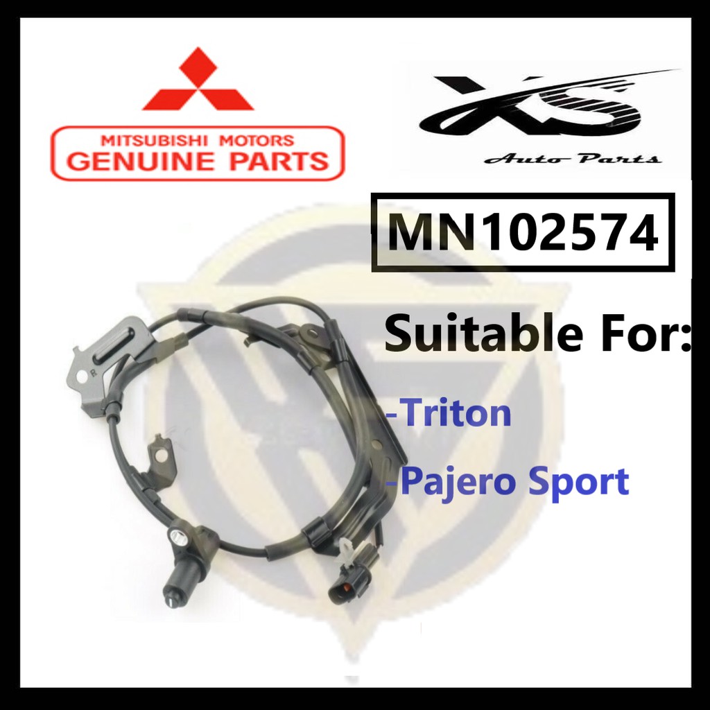 (100%GENUINE) MITSUBISHI FRONT ABS SENSOR LEFT & RIGHT MN102573 ...