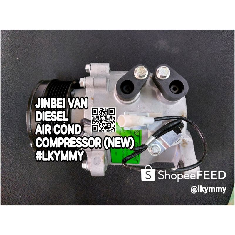 JINBEI VAN DIESEL AIR COND COMPRESSOR 7PK (BARU) | Shopee Malaysia