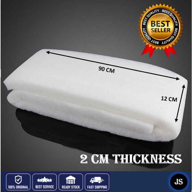 🔥Premium Aquarium White Filter Sponge🔥 (Filter Aquarium Kapas Putih ...