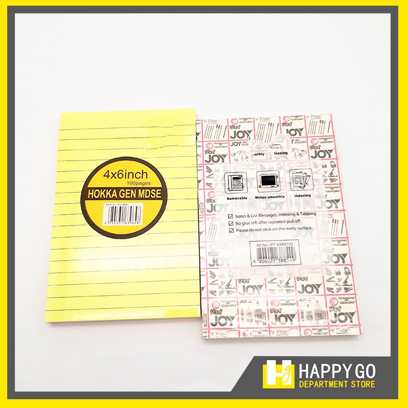 Happy Go Daily Sticky Note Simple Sticky Memo DIY Planner Office ...