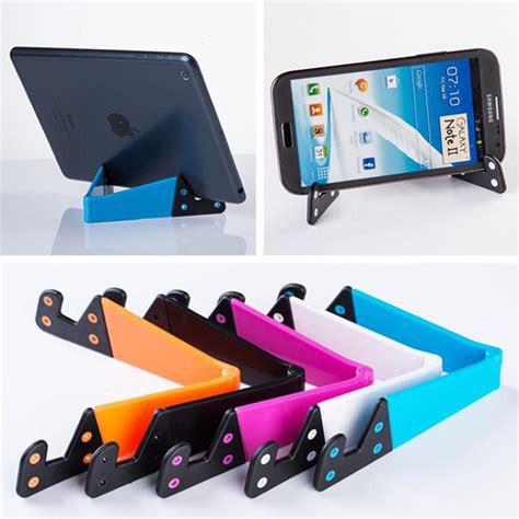 New Design Universal V Shape Foldable Phone Tablet Stand Holder (RANDOM ...