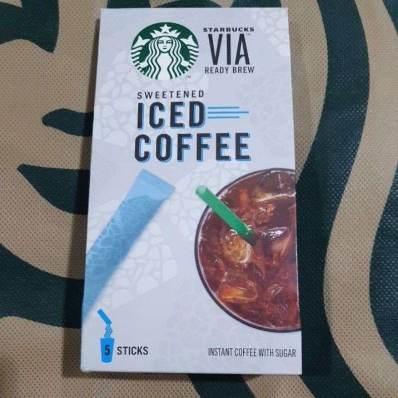 Starbucks Via Iced Coffee contains 5 sticks | Shopee Malaysia